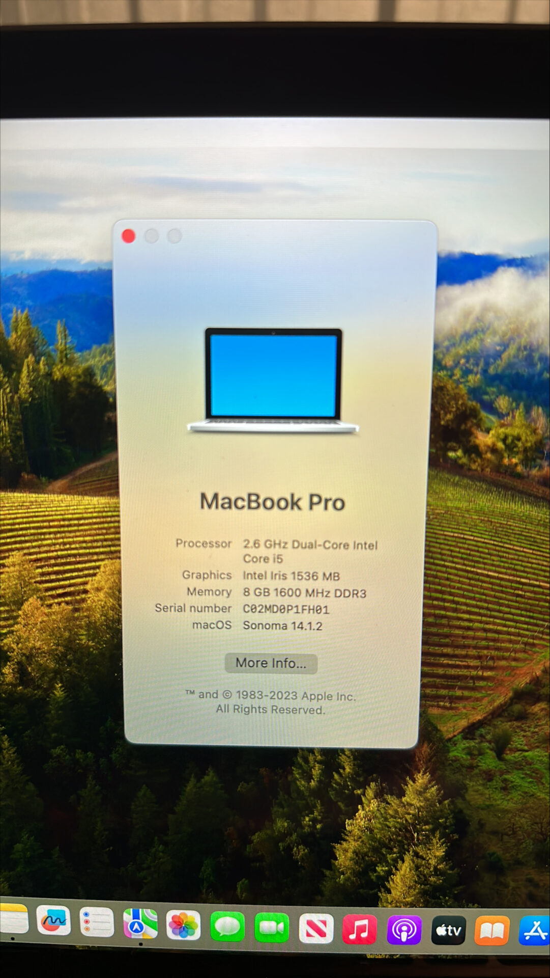 Macbook Pro Retina 13 Inch Early 2015 Model A1502 Comes with Sonoma and ...